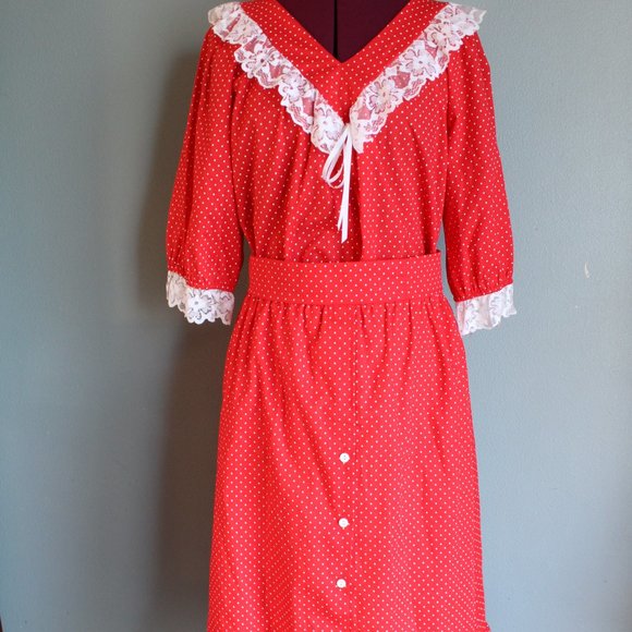 Pitchfork Brand | Skirts | Vintage Pitchfork Brand Square Dance ...